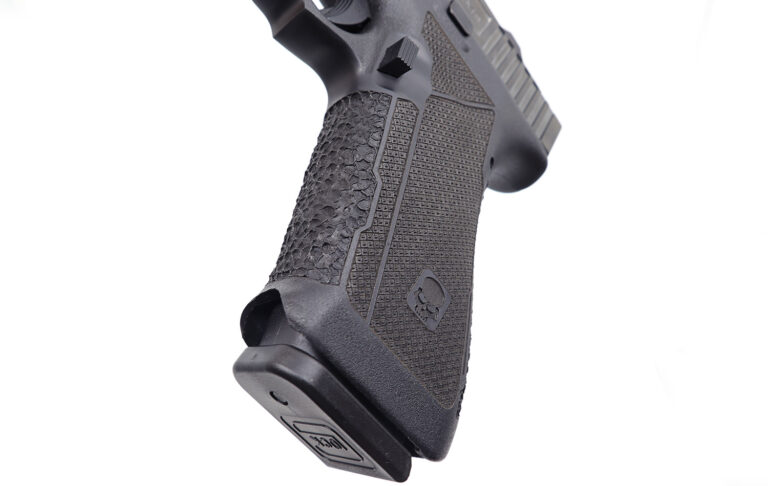Glock Laser Stippling Hybrid Package | Hand Stippling & Laser Engraving