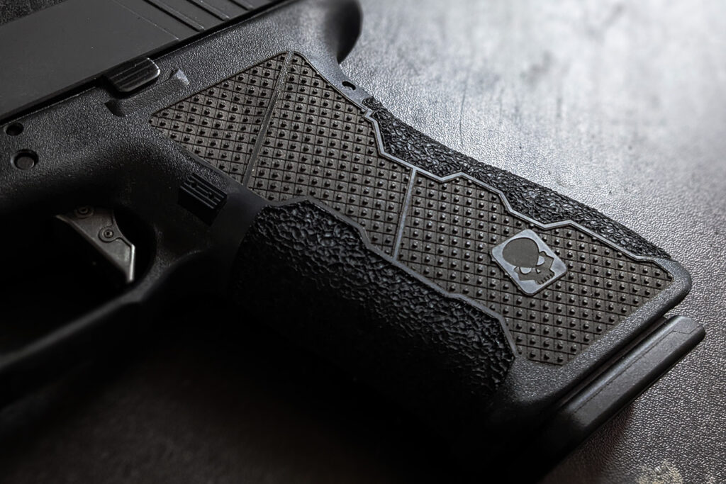 Glock Laser Stippling Hybrid Package | Hand Stippling & Laser Engraving