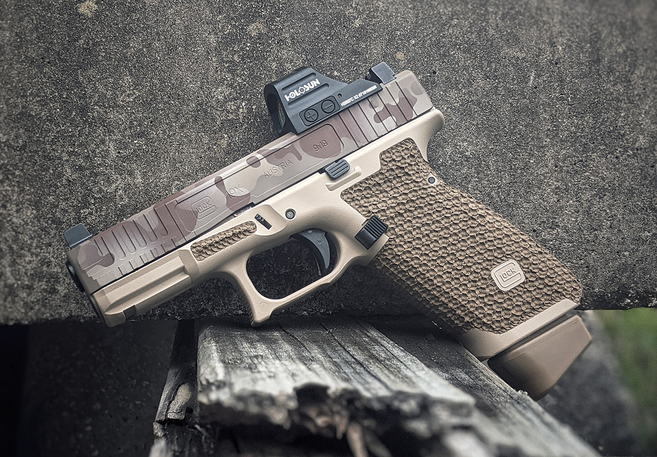 Glock 19 Custom Stippling Hot Sex Picture Glock 19 Custom Stippling Hot Sex Picture