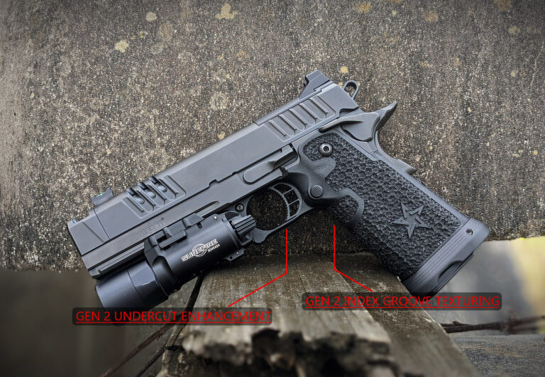 Staccato 2011 Grip Stippling & Custom Frame Work