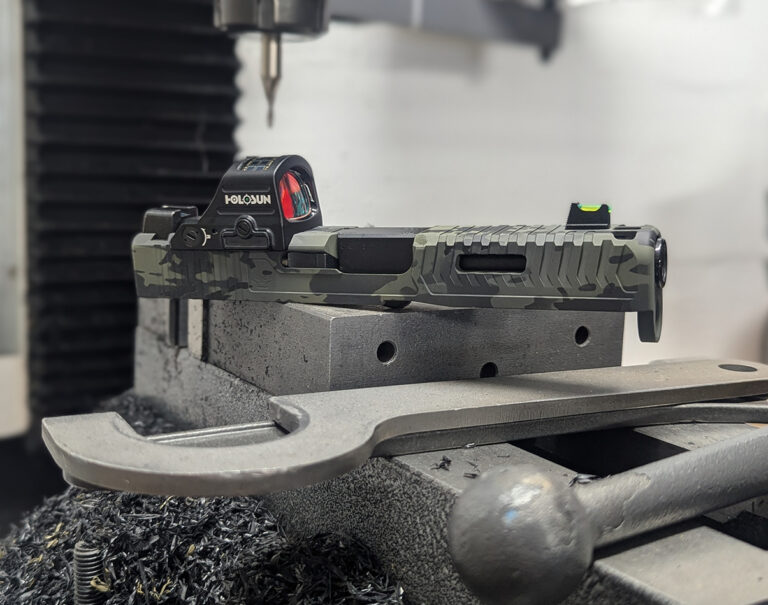 Slide Milling & Porting For Customer Glock Slide & Barrel