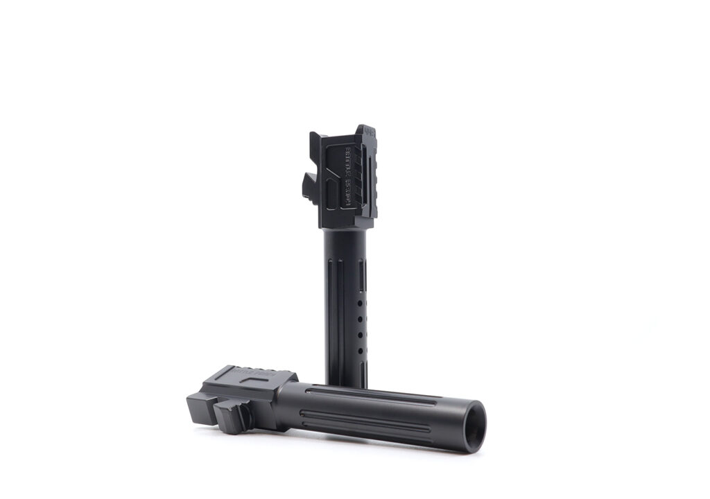 Ported Barrels For Glock 19 Pistols | DLC & TiN Copper | Gen 3-5